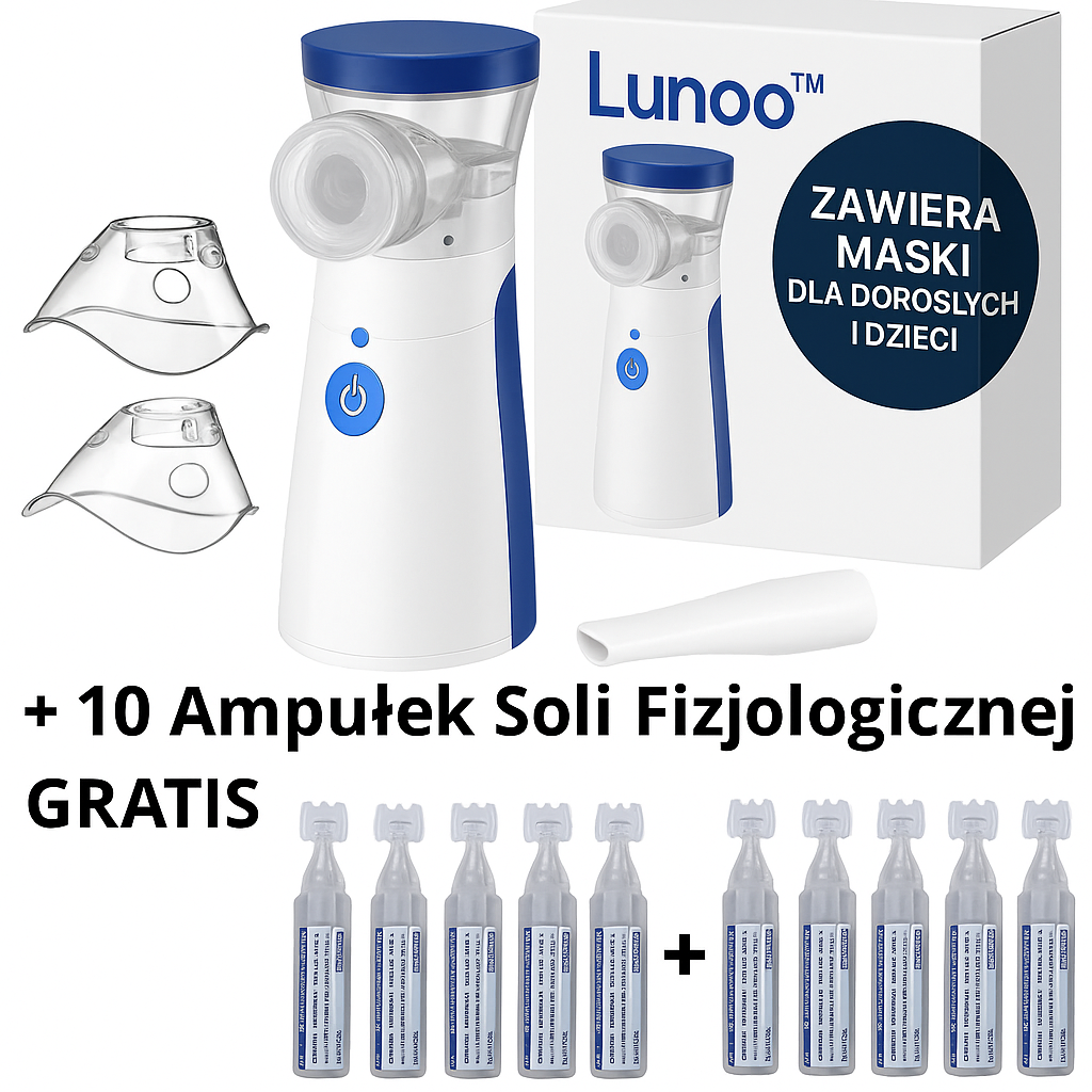 Natychmiastowa ulga w oddychaniu dzieki Lunoo™